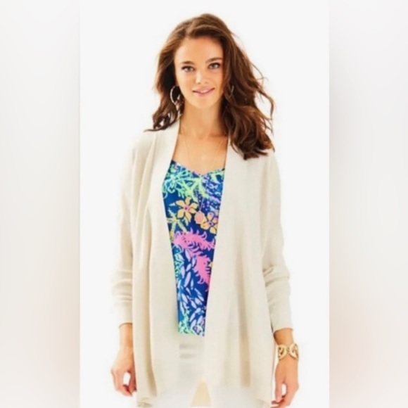 Lilly Pulitzer | Sweaters | Lilly Pulitzer Melly Metallic Cardigan ...